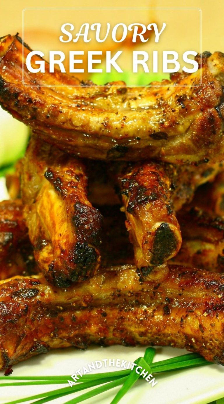 Greek Ribs - Art and the Kitchen