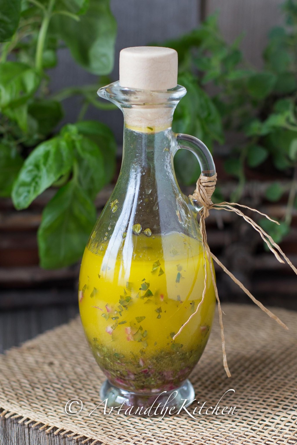 Fresh Herb Italian Dressing - Art and the Kitchen