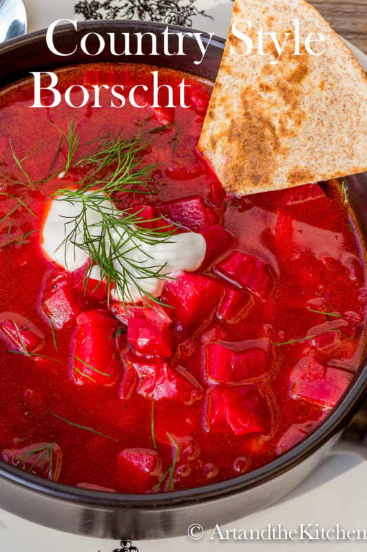 Country Style Borscht - Art and the Kitchen