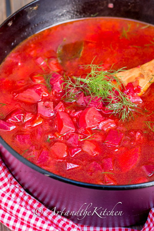 Country Style Borscht - Art and the Kitchen
