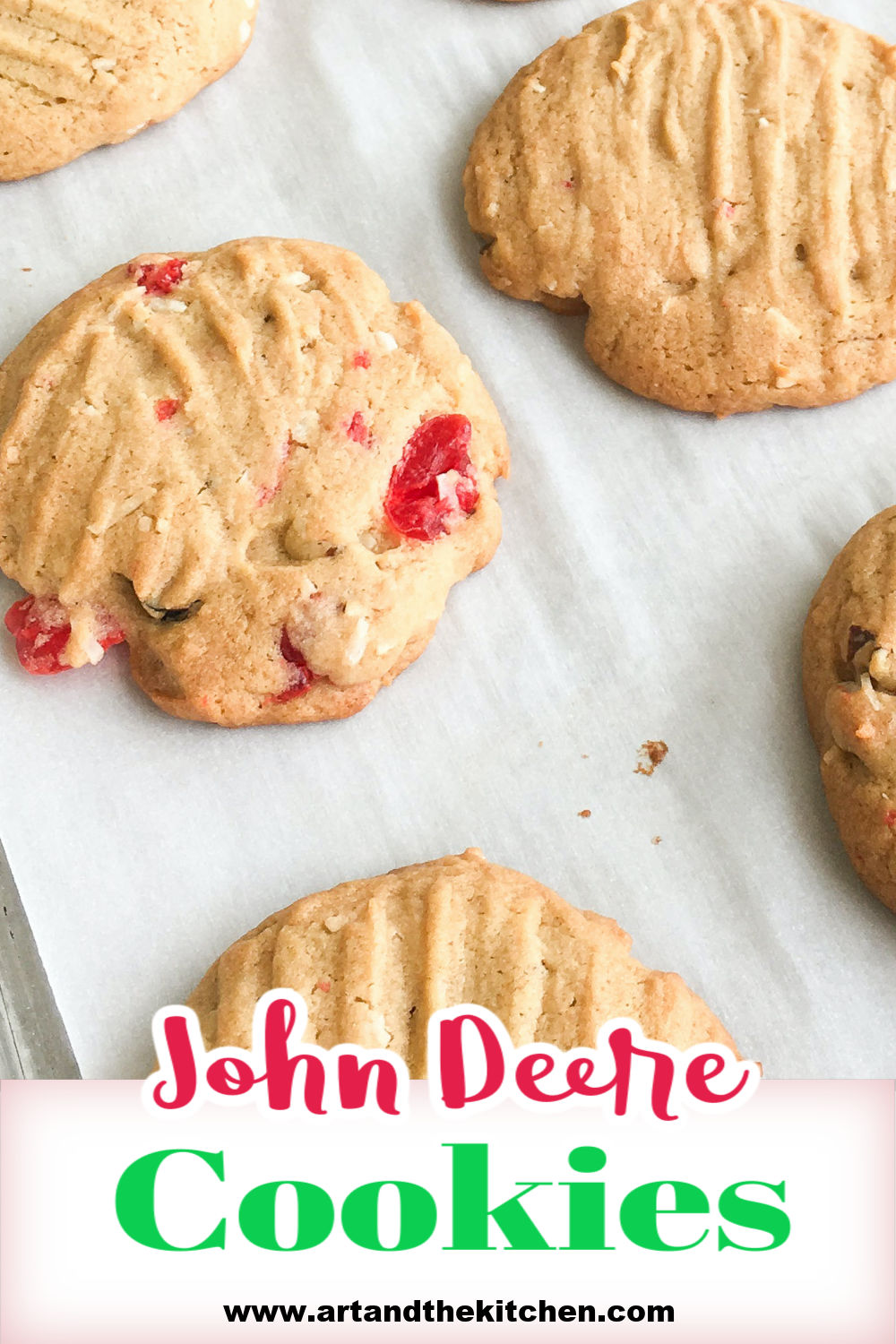 Cherry Walnut Cookies - Art and the Kitchen