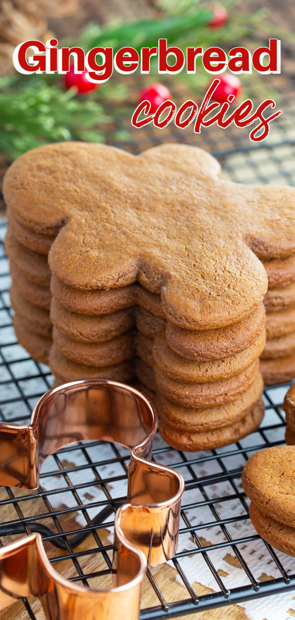 Best Ever Gingerbread Cookies Recipe - Art and the Kitchen