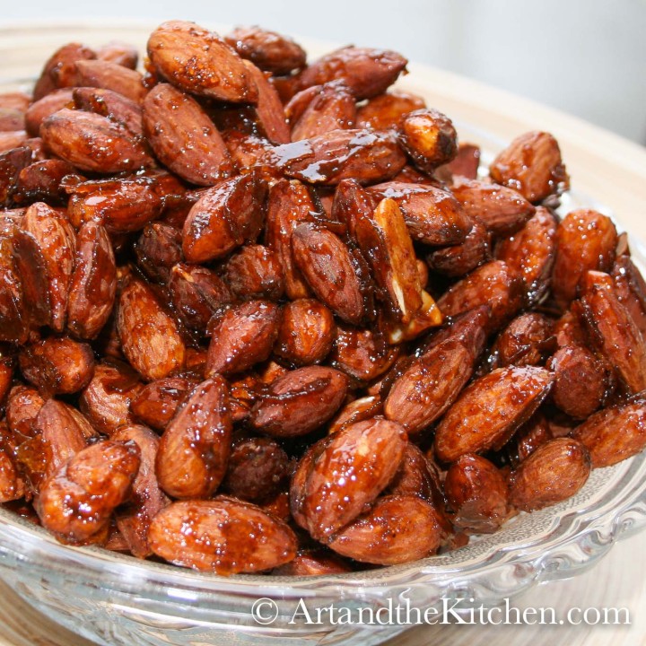 Roasted Spiced Almonds - Art and the Kitchen