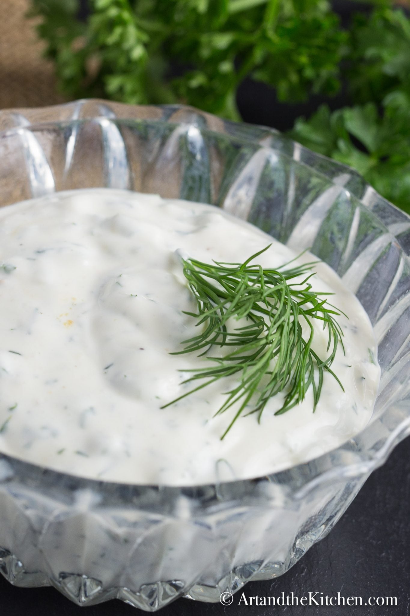 Homemade Ranch Dip Recipe - Art and the Kitchen