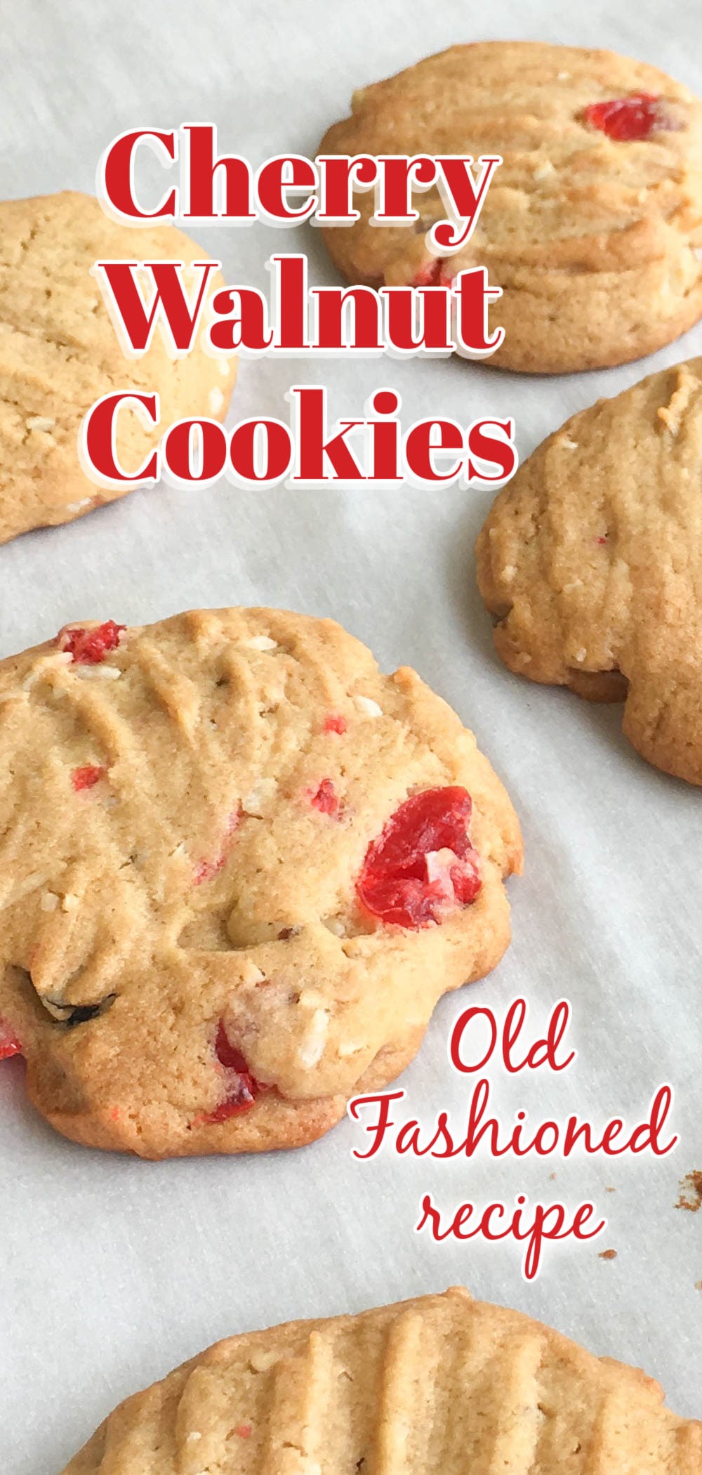 Cherry Walnut Cookies - Art and the Kitchen