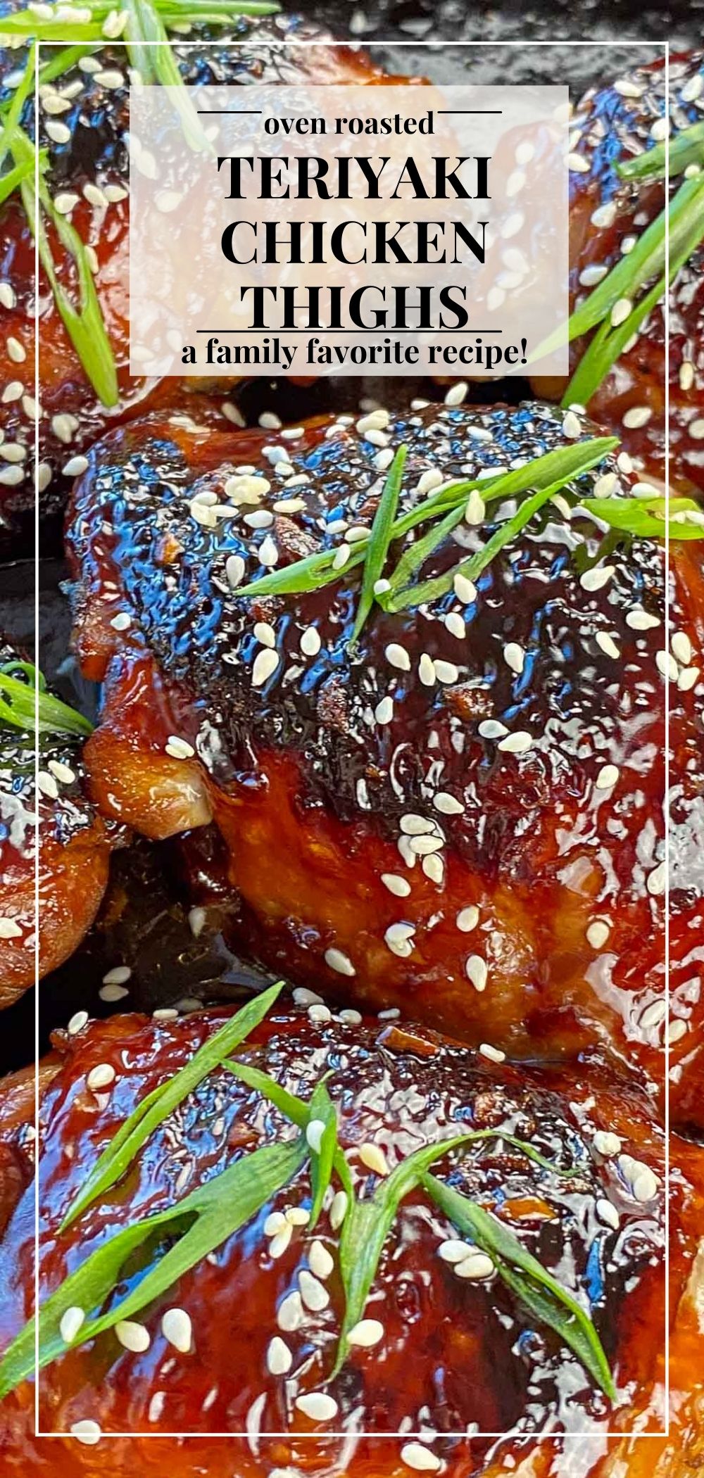 Homemade Teriyaki Chicken Thighs - Art and the Kitchen