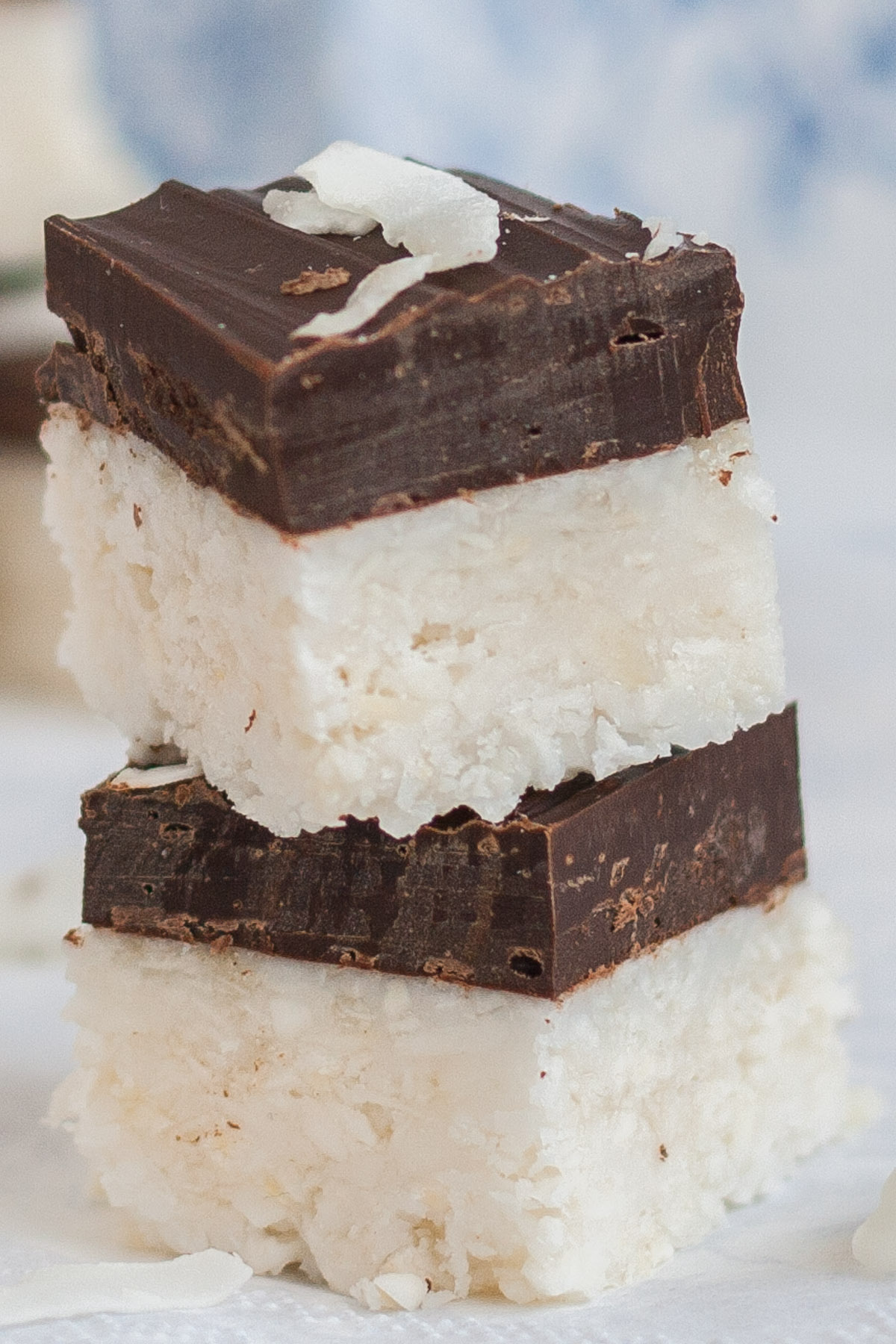 Chocolate Covered Coconut Bars - Art and the Kitchen