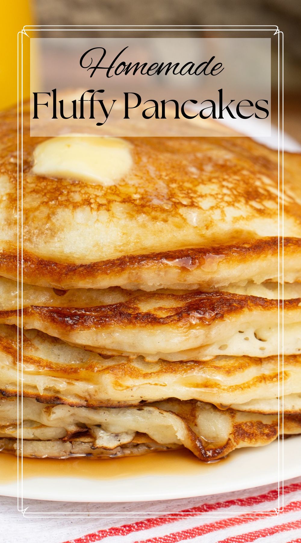 Perfect Fluffy Pancake Recipe - Art and the Kitchen