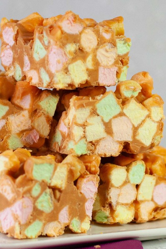 Butterscotch Confetti Squares - Art and the Kitchen