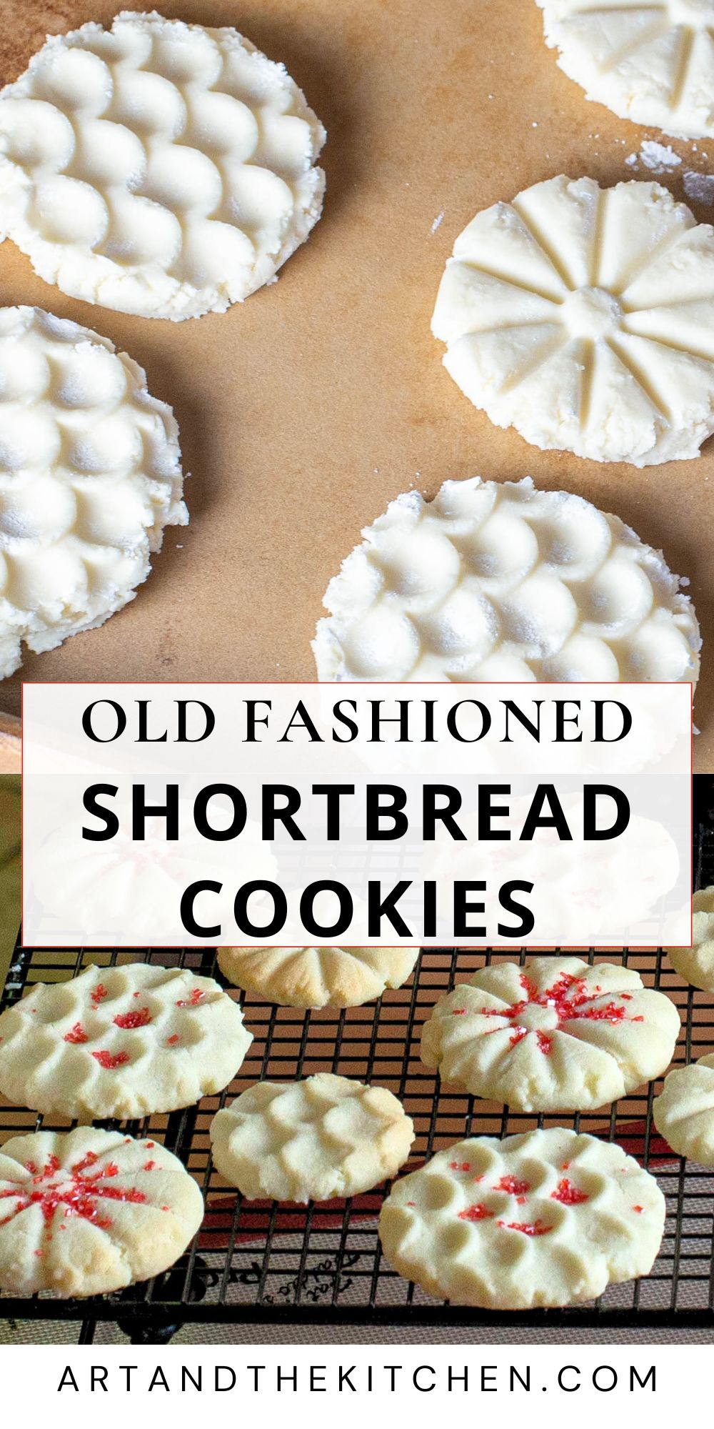 Old Fashioned Shortbread Cookies - Art and the Kitchen